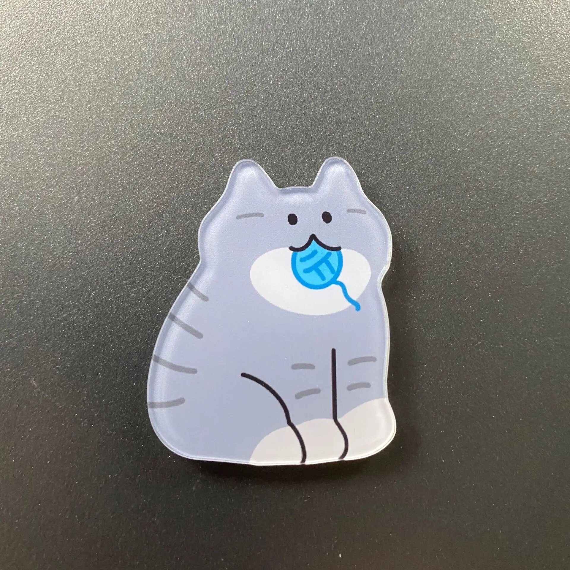 Магнит на холодильник Кот с клубком, GYM