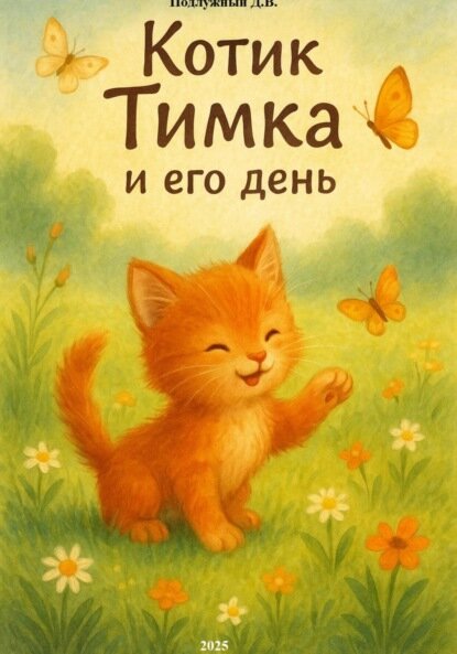 Котик Тимка и его день [Цифровая книга]