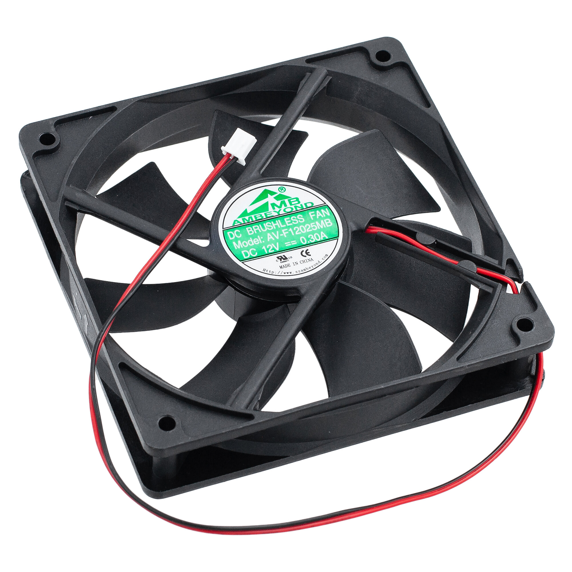 Вентилятор Ambeyond AV-F12025MS / система охлаждения для ASIC майнинга / мелкой технике для обдува электронных компонентов / процессора компьютера