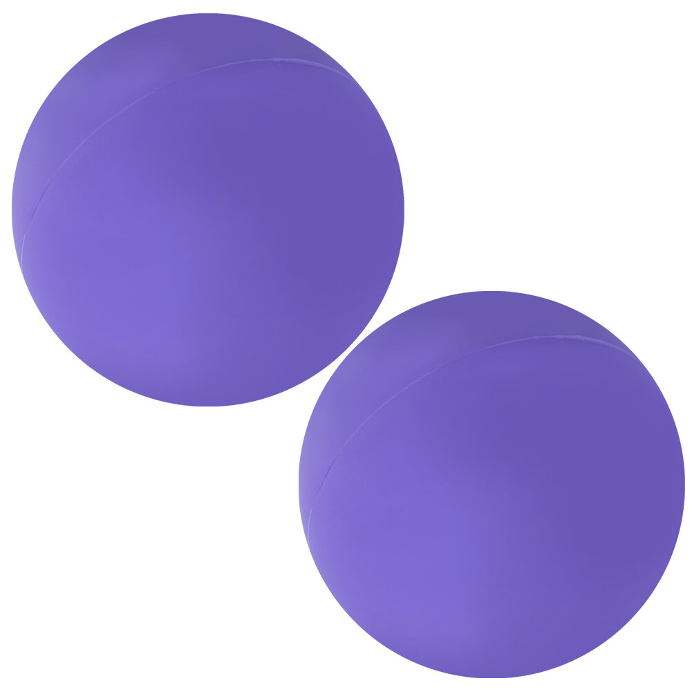 2шт силиконовый мяч для акупунктурного массажа йоги расслабление мышц фитнес массаж рук и ступней фиолетовый