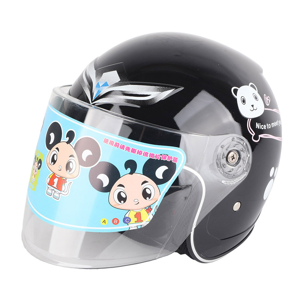 Детский велосипедный шлем, эргономичный детский теплый ветрозащитный мотоциклетный шлем для зимы, мягкая защитная оболочка