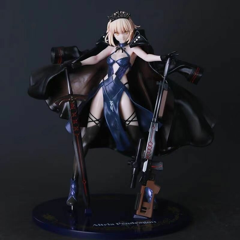 Фигурка , saber, fate , anime figure, Форма с двумя пушками.(25 cm) -kpa