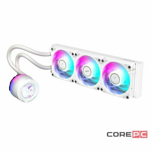 Система жидкостного охлаждения для процессора Gigabyte AORUS WATERFORCE X II 360I White