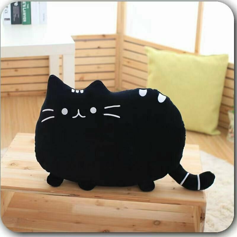Кошачьи плюшевые игрушки, Мягкая игрушка "Pusheen the Cat" (Кот Пушин) 25/40 см