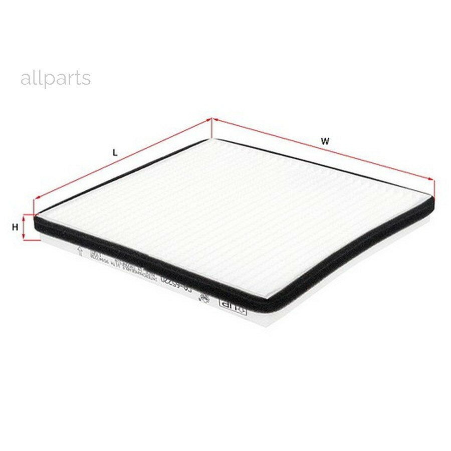 SAKURA CA65220 Фильтр салона СHEVROLET SPARK 10-