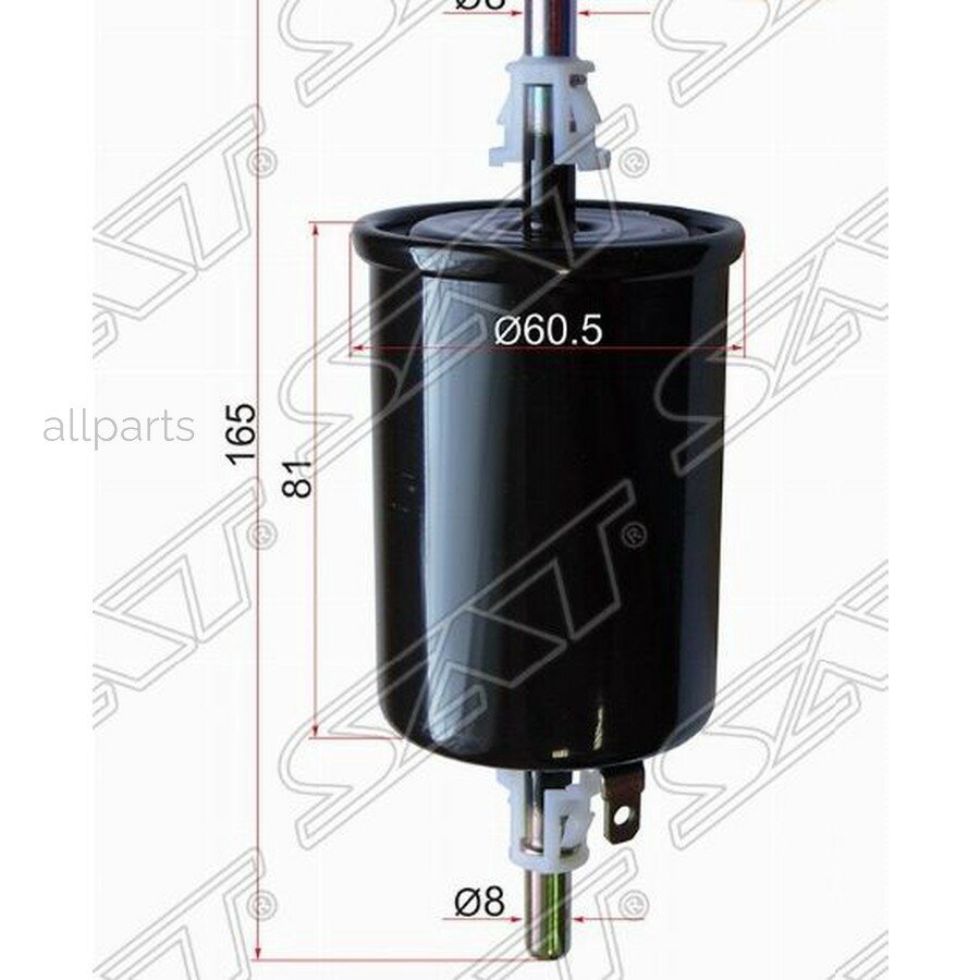 SAT ST-96335719 Фильтр топливный Audi A3 03-13 / Chery Tiggo 8 19-22