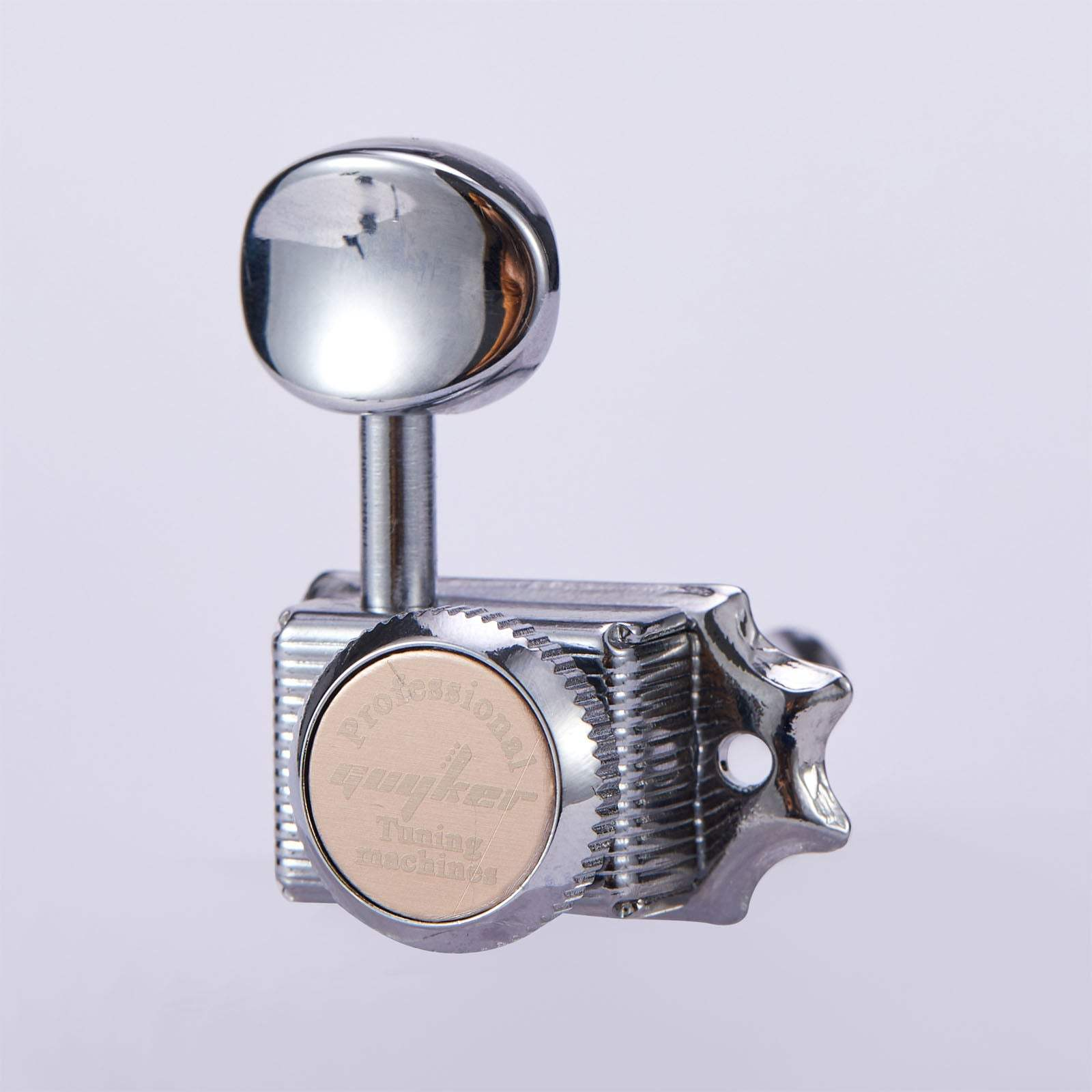 Колки 6 в линию локовые Guyker GK-55SP, левые, хром