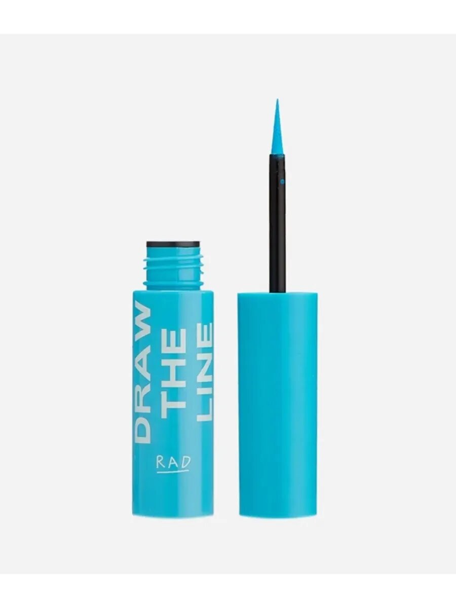 Подводка RAD Eye Eye Eye! Vinyl Eyeliner 004, французская синяя, жидкая