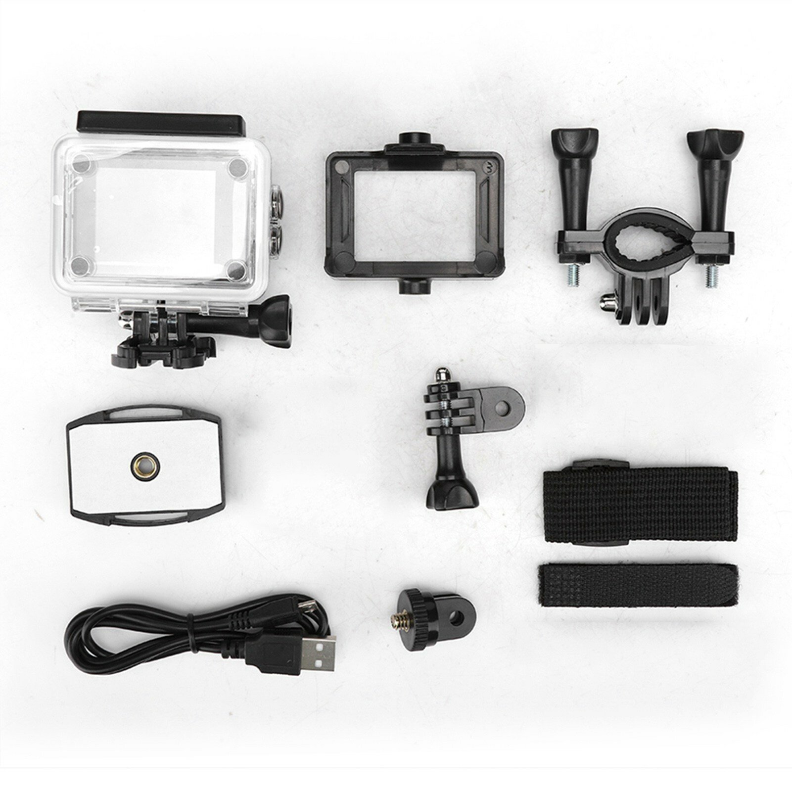 1080P Outdoor Sports Action Camera Water Resistant High Definition 140 Degree Angle Cameras