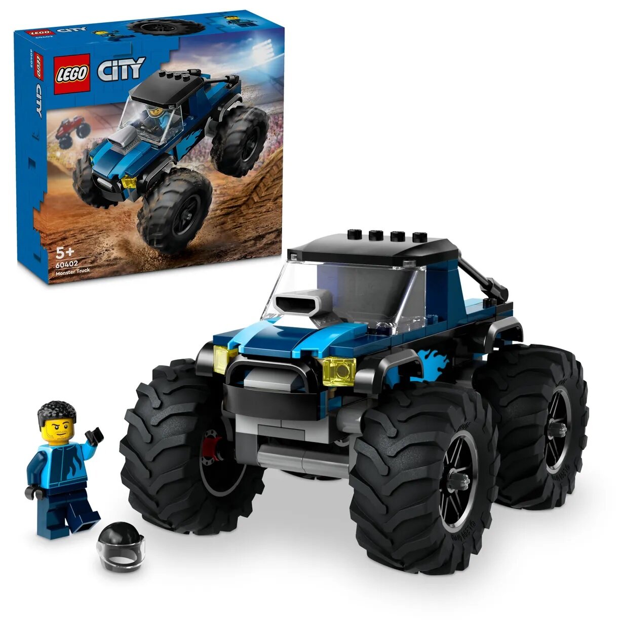 City LEGO 60402 Конструктор Синий Монстр-трак