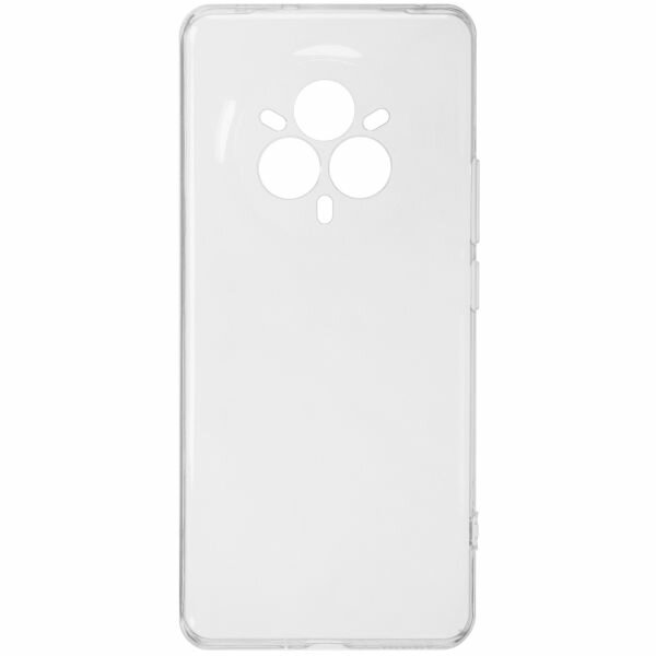 Накладка силикон Pero для Realme 14 Pro+ Прозрачный