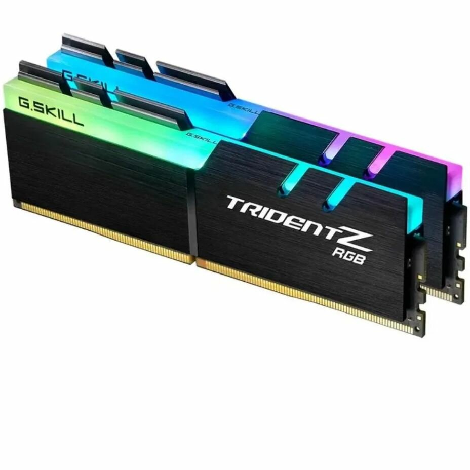 Оперативная память G.Skill Trident Z RGB (F4-3600C19D-16GTZRB) DIMM DDR4 16 ГБ - 2 шт, 3600 МГц