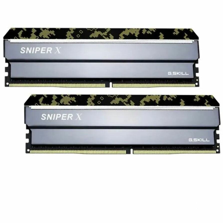 Оперативная память G.Skill Sniper X (F4-2666C19D-16GSXK) DIMM DDR4 16 ГБ - 2 шт, 2666 МГц