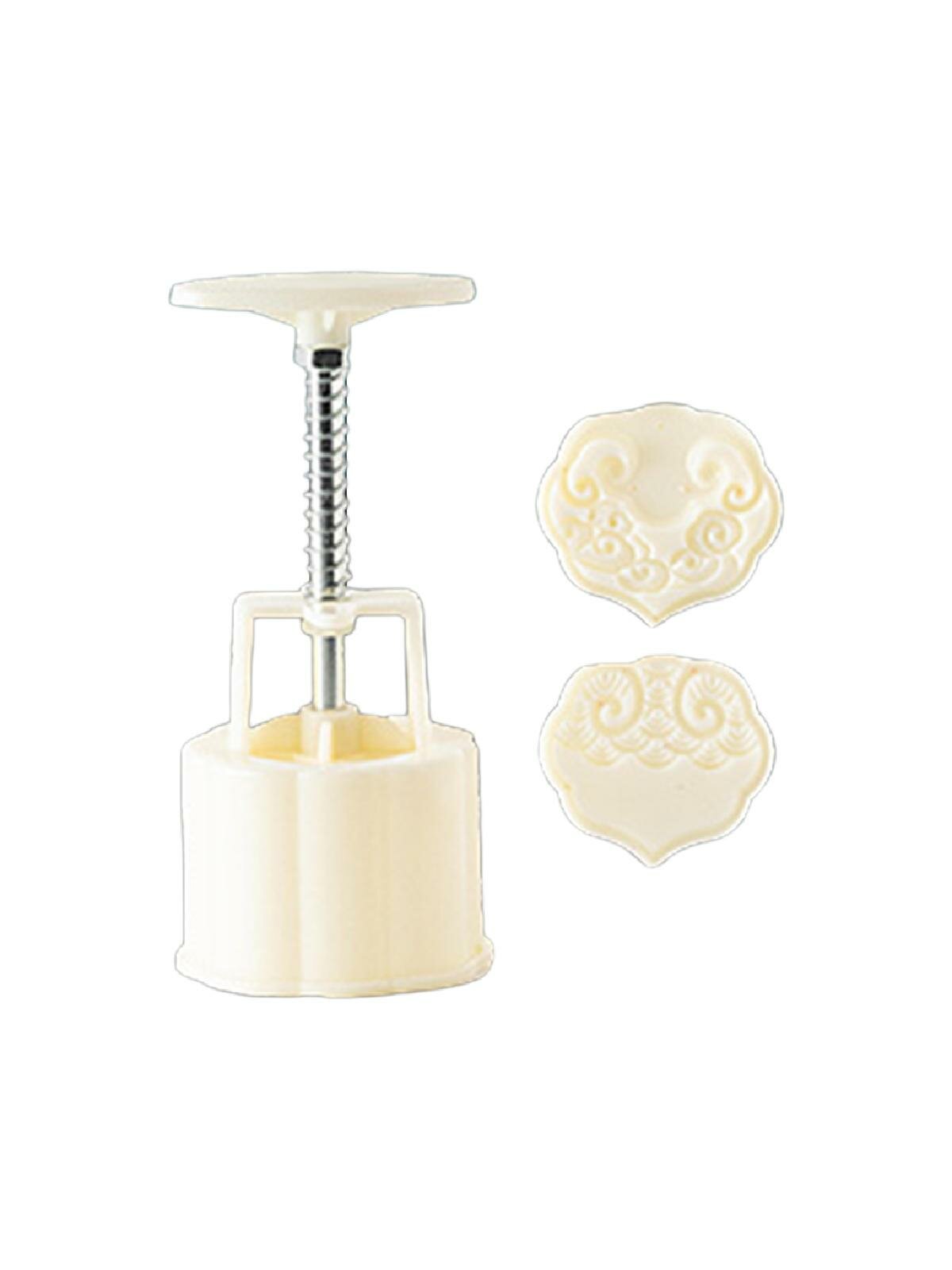 Инструмент для изготовления печенья с изысканным узором, пресс для бомбочек для ванны, ручная резка для праздничного украшения, форма для торта