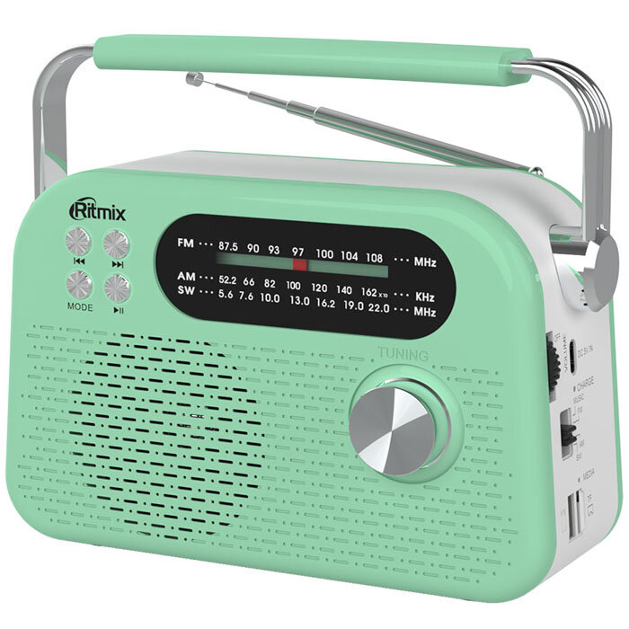 Радиоприемник Ritmix RPR-045 Mint