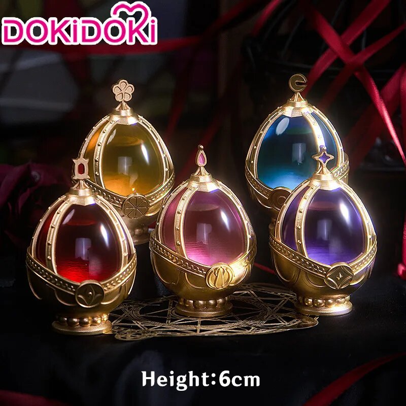 LED реквизит для косплея Soul Gem Grief, 6cm Gem Set