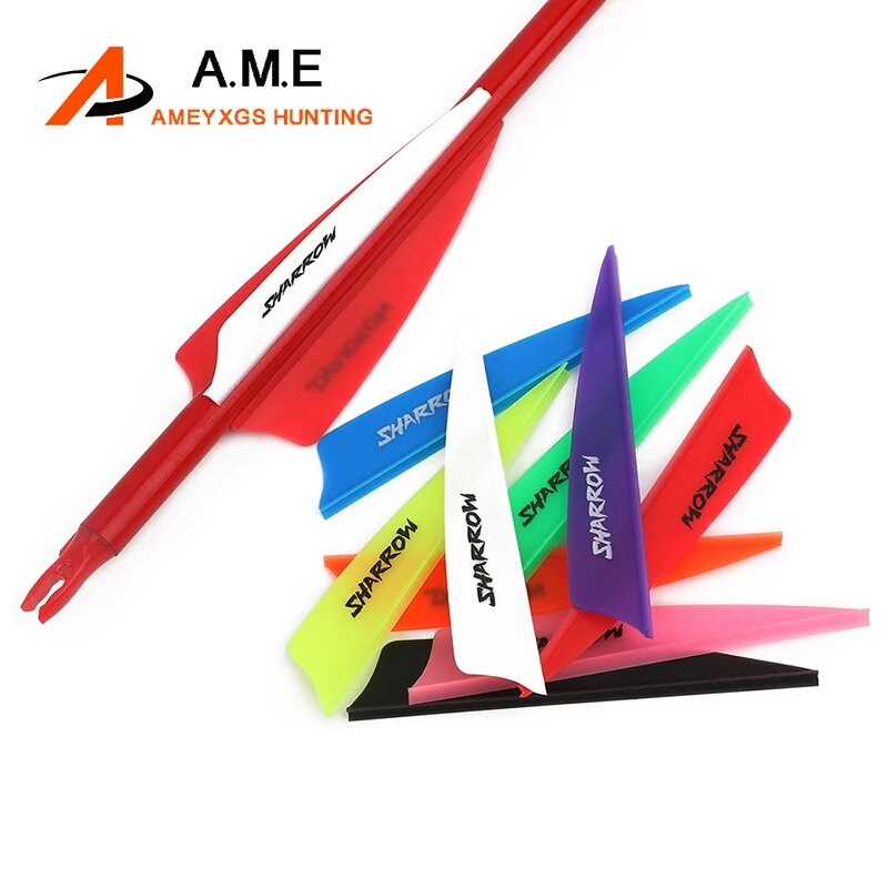 Резиновые стрелы перья AMEYXGS 3 дюйма 36/72 шт. 72pcs blue