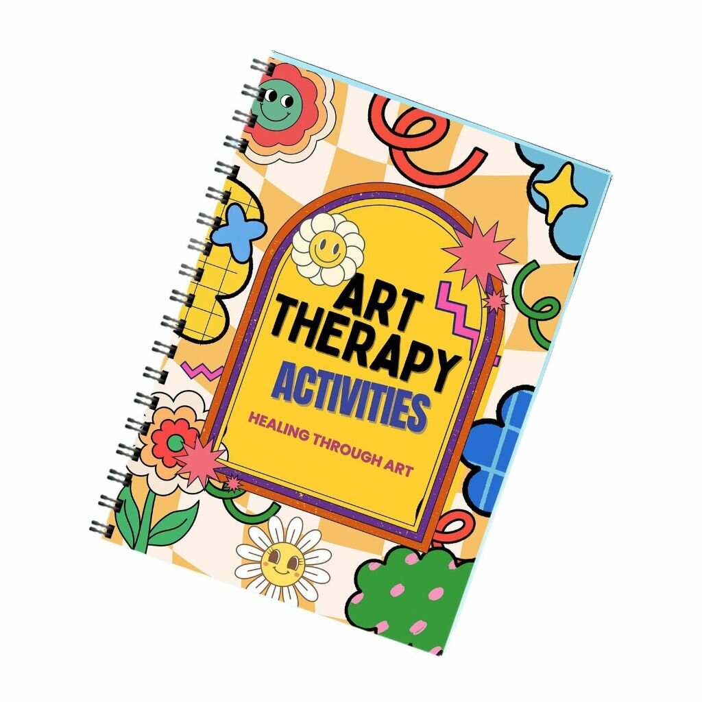 Записная книжка, Блокнот для арт-терапии, 1 шт