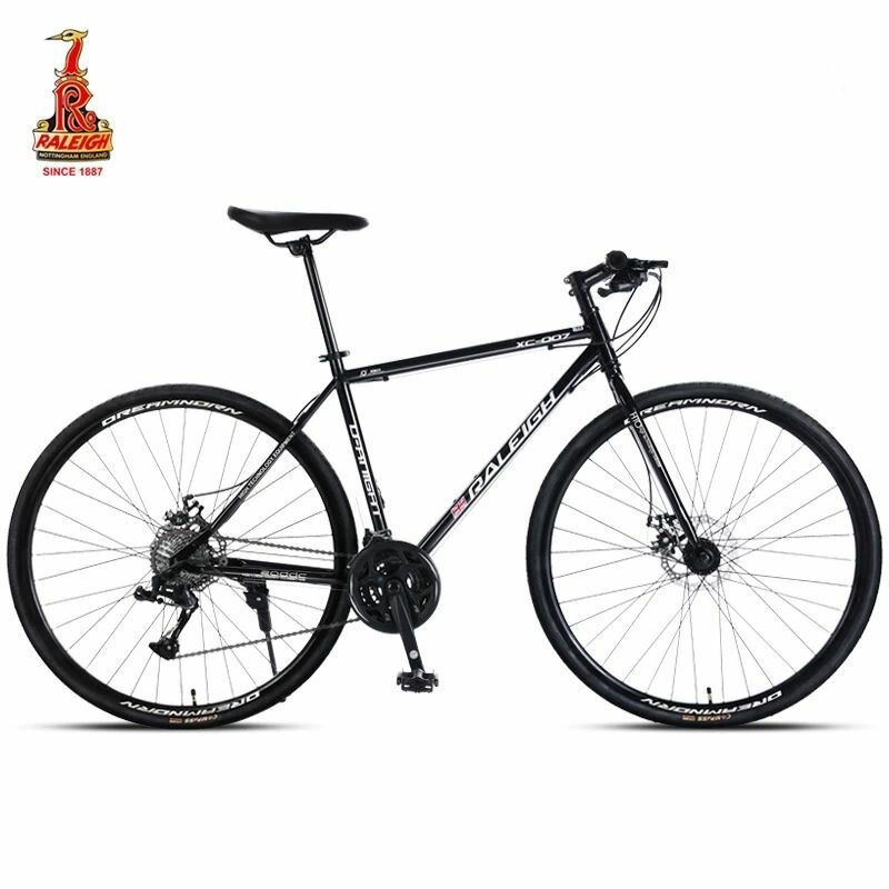 RALEIGH Велосипед Шоссейный, Городской, RALEIGH 21-ступенчатая коробка передач Shimano; подходит для роста (160-190 см); пря