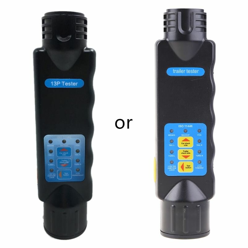 Автомобильный сканер 12 В 13-контактный тестер сопротивления, детектор вилки прицепа