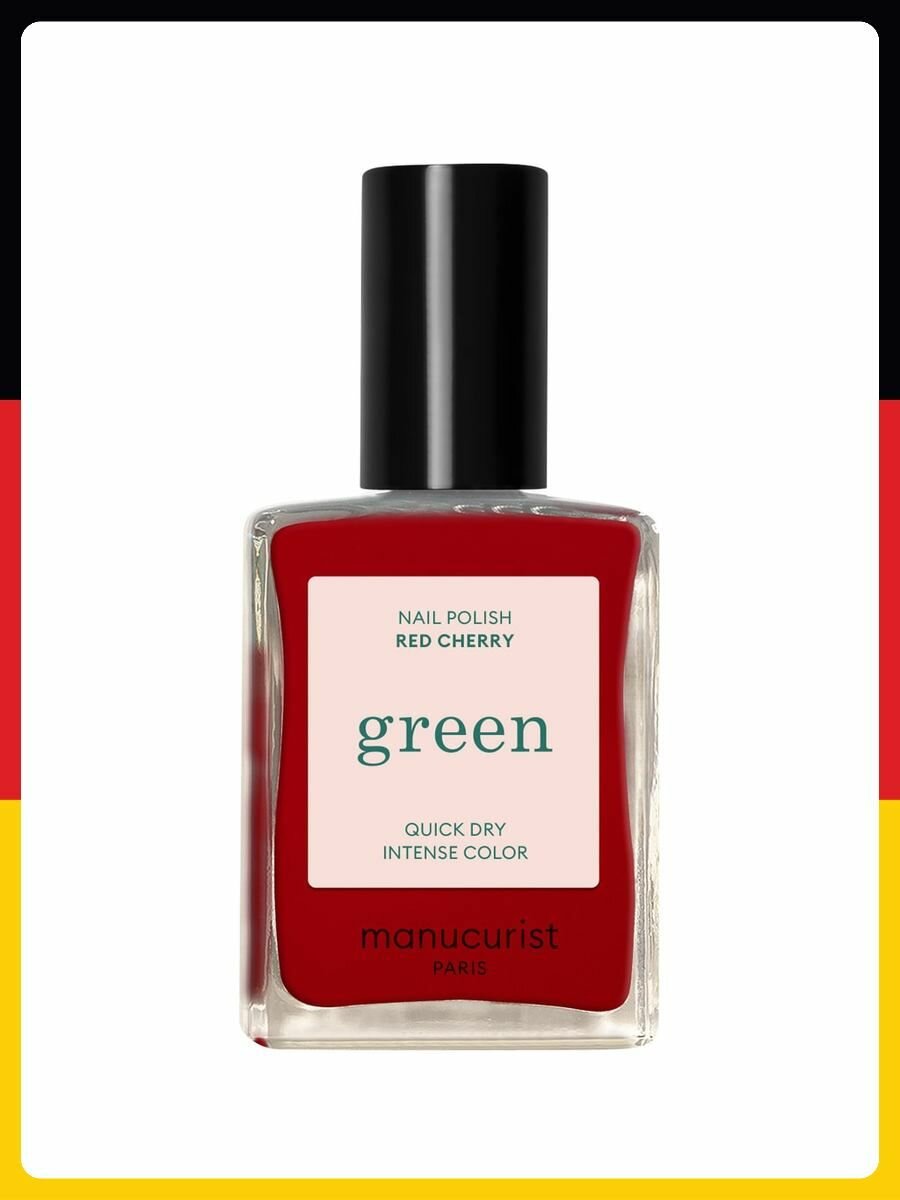 Лак для ногтей Manucurist Green Red Cherry, 15 мл