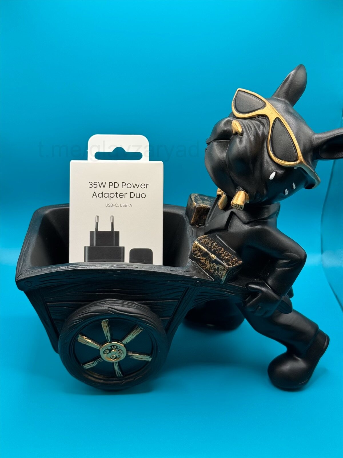 Зарядное устройство 35w, Оригинал, Samsung EP-TA220, Power Adapter Duo, черный