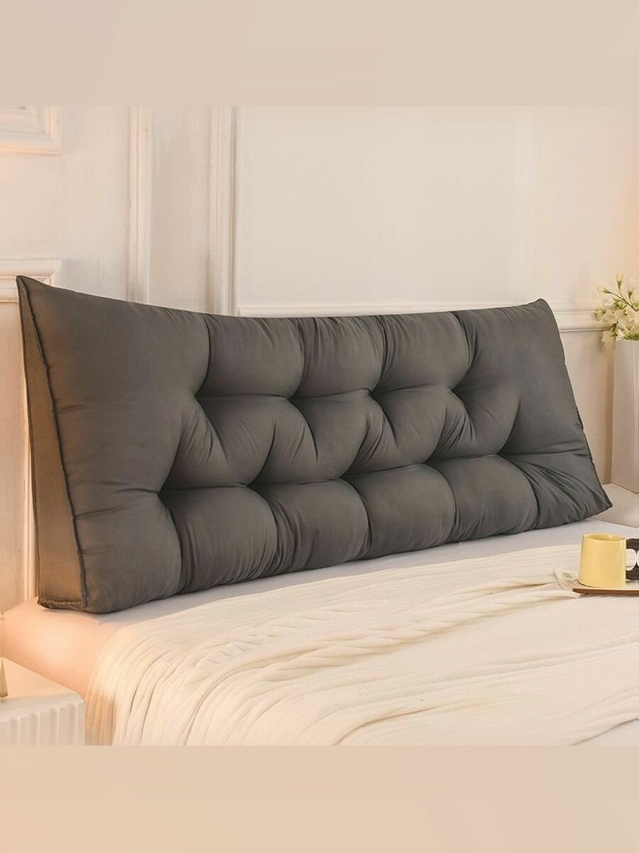 Подушка "Треугольная подушка", гипоаллергенная, искусственная, 50 см x 200 см