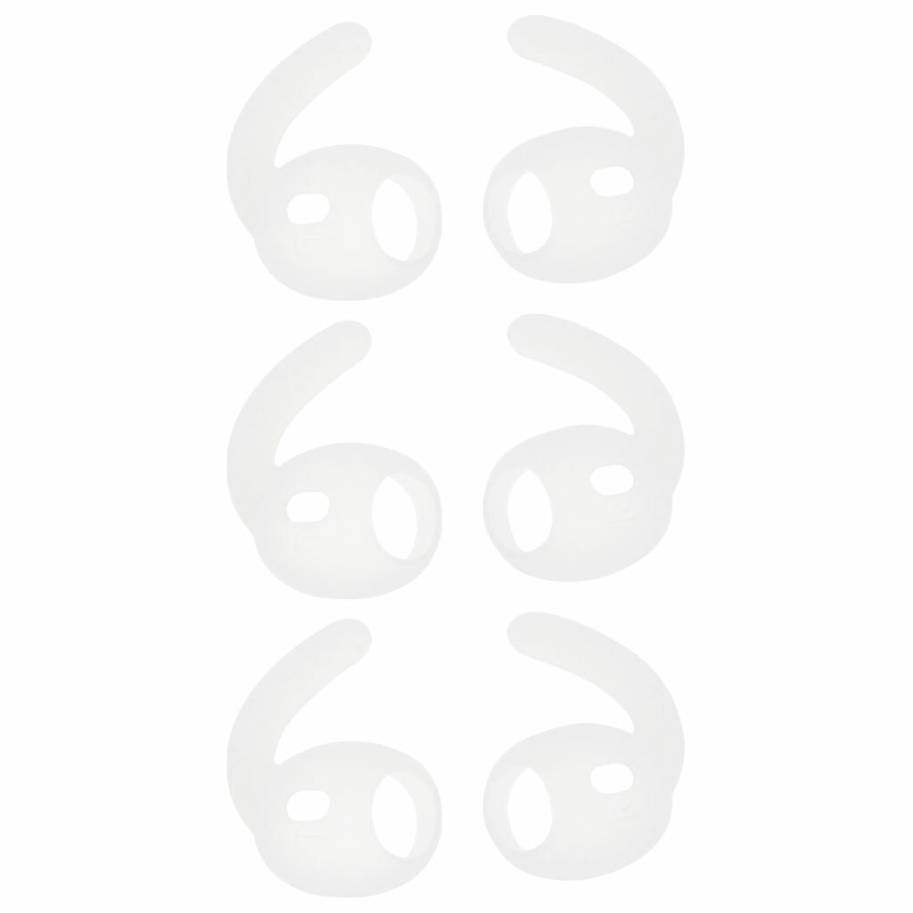 3 пары для 2 ушных крючков, держатели ушей, крючки, насадки, аксессуары наушников, чехлы наушников