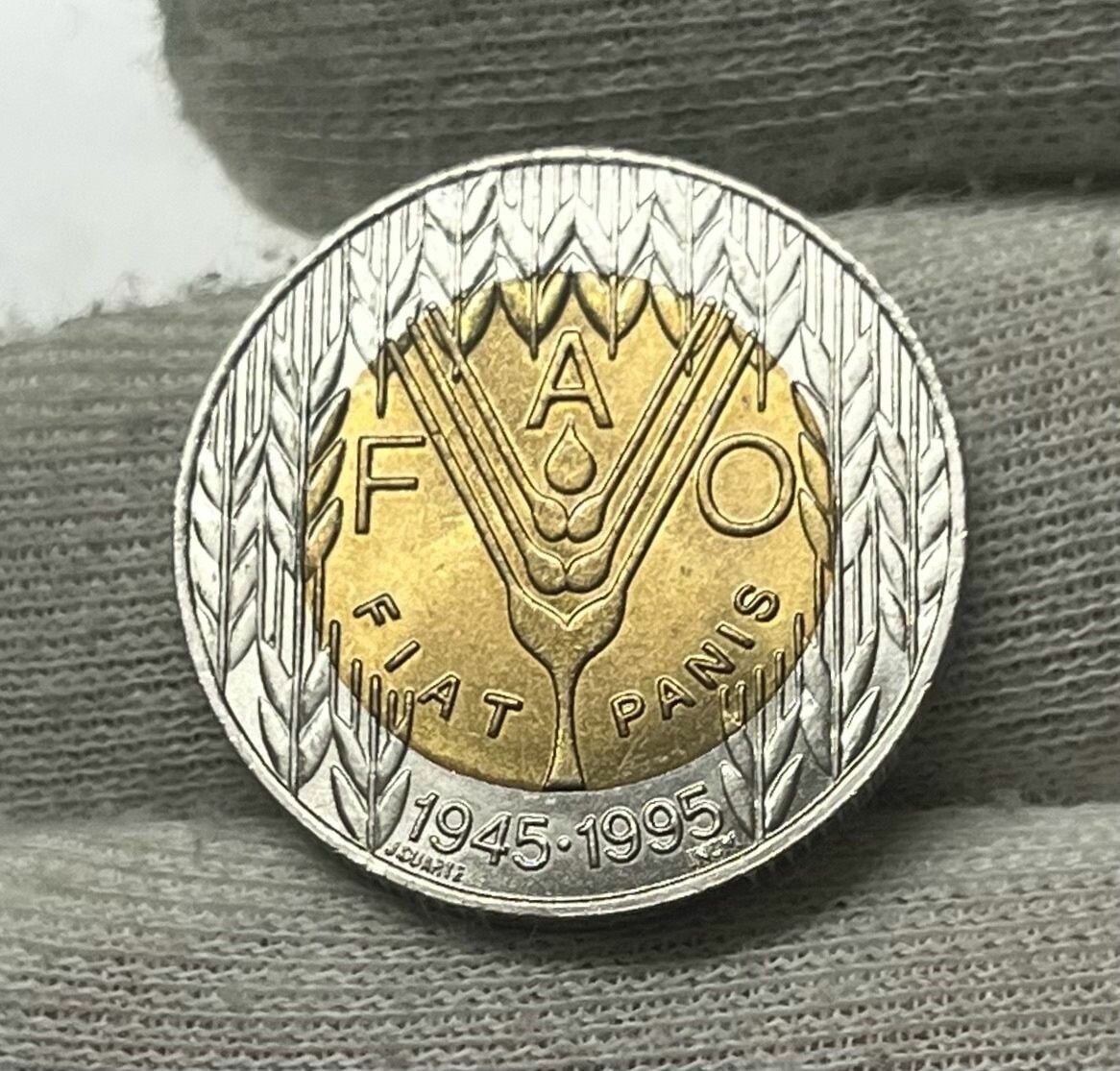 Португалия 100 эскудо 1995 ФАО UNC