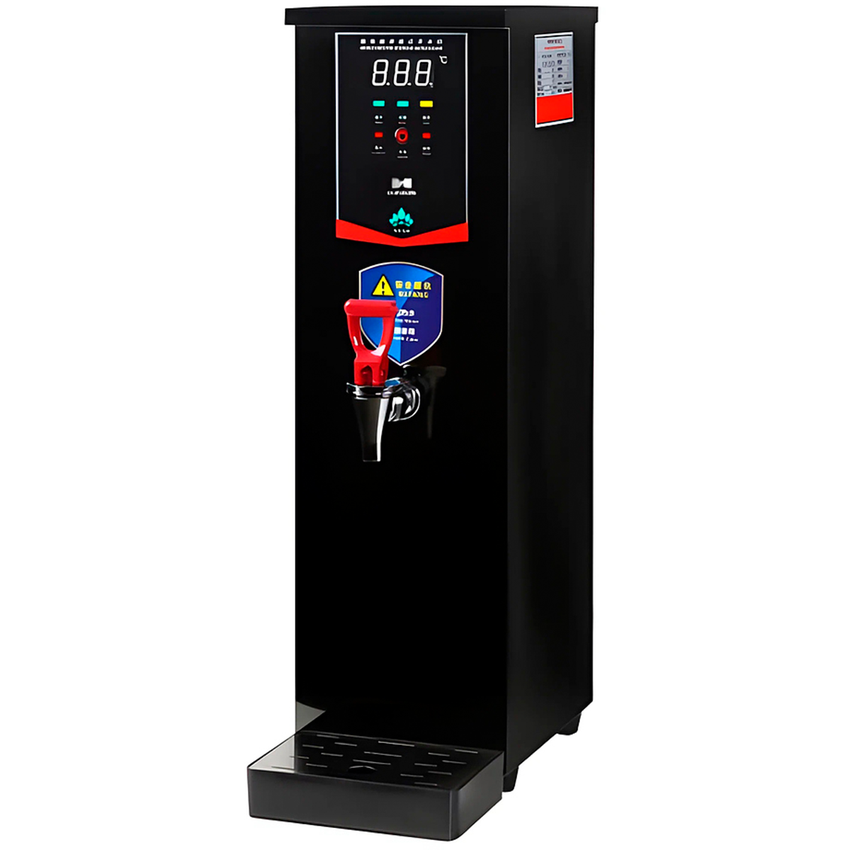 Кипятильник проточный 6 литров, 3 кВт, профессиональный, Hurakan HKN-HVZ90 черный