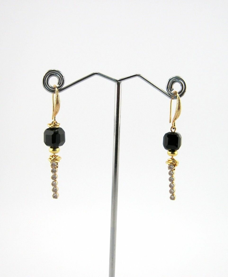 Серьги, агат