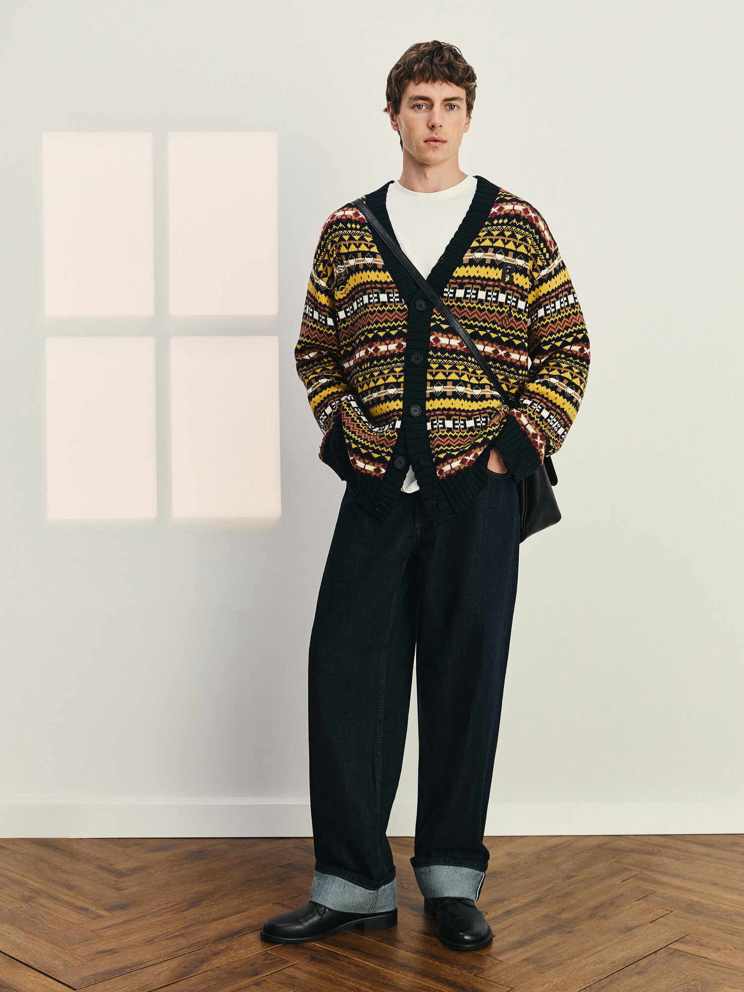 Джинсы straight fit