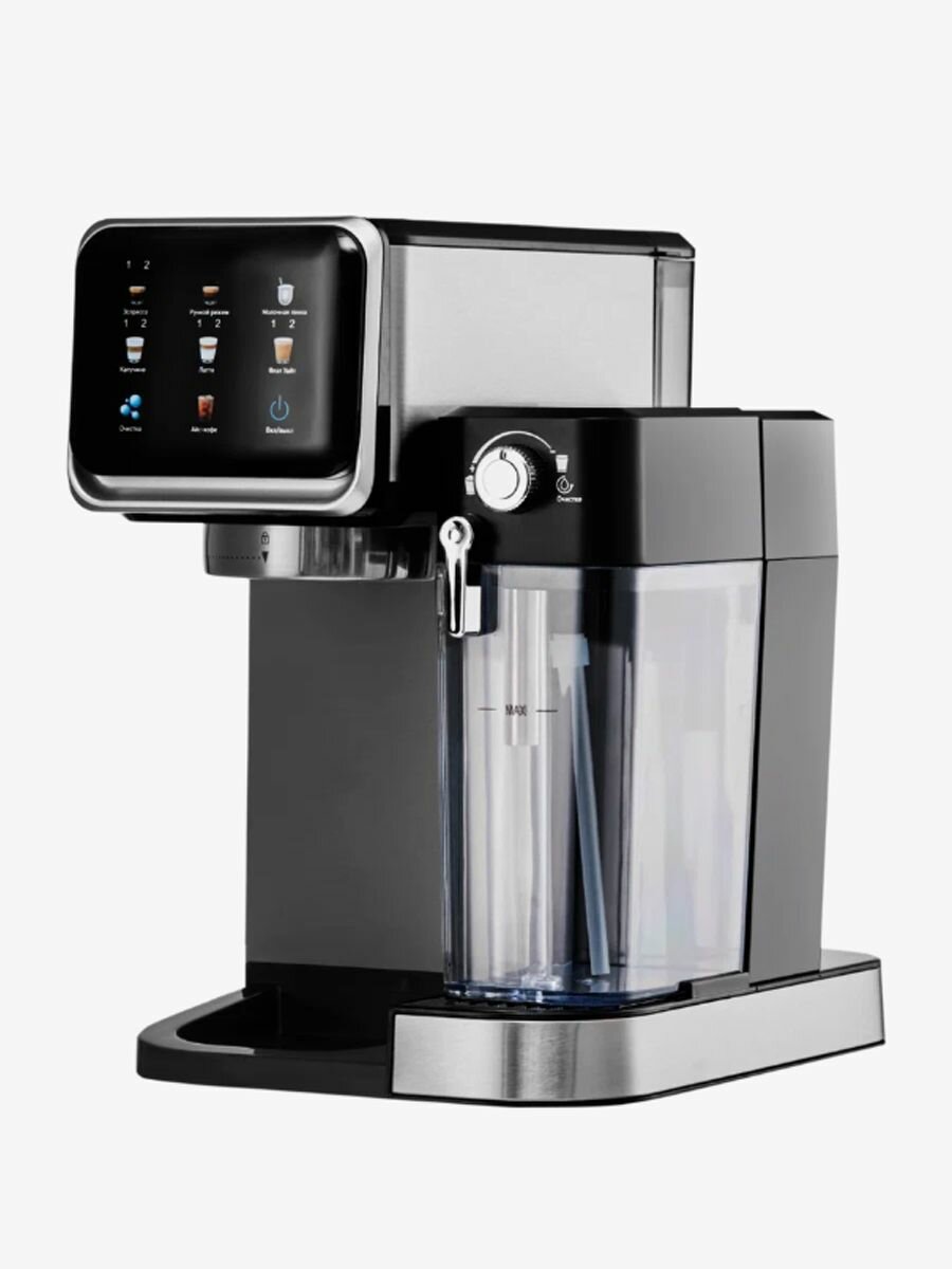 Кофеварка рожковая Stonberg ProKaffee CR 400 электрическая для дома, кофемашина с капучинатором для эспрессо и капучино, мощная кофеварка 15 бар для молотого кофе, техника для кухни и дома