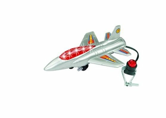 Звонок с габаритом самолет JY-227A на батарейках, пластик.