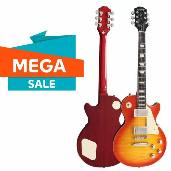 Электрогитара GIBSON LP Standard60s, рок-электрогитара LP QFC вишнево-красного цвета