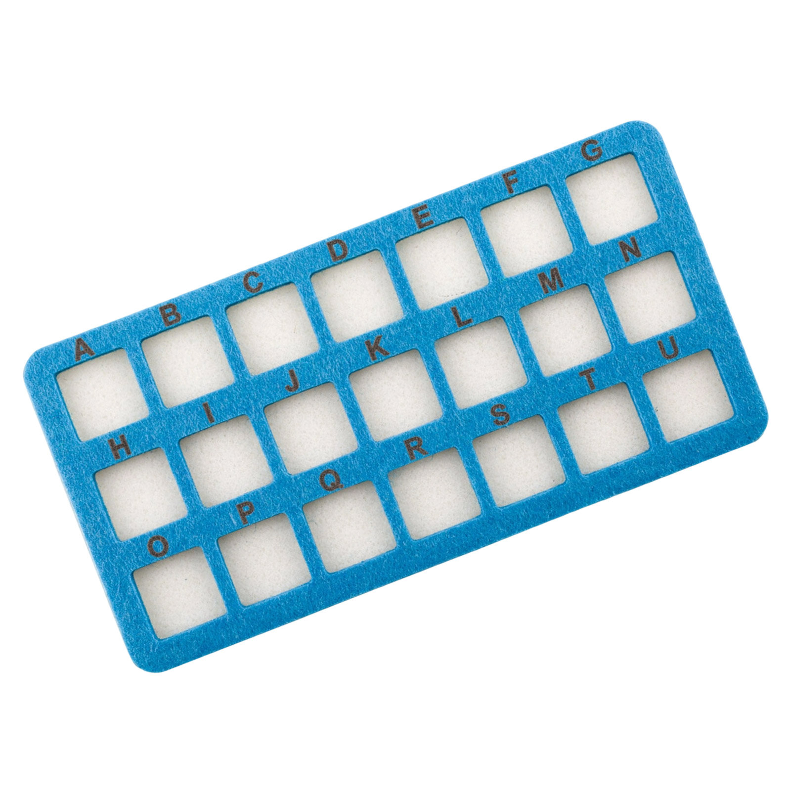 Многоразовый коврик для сортировки бисера с 21 отделением