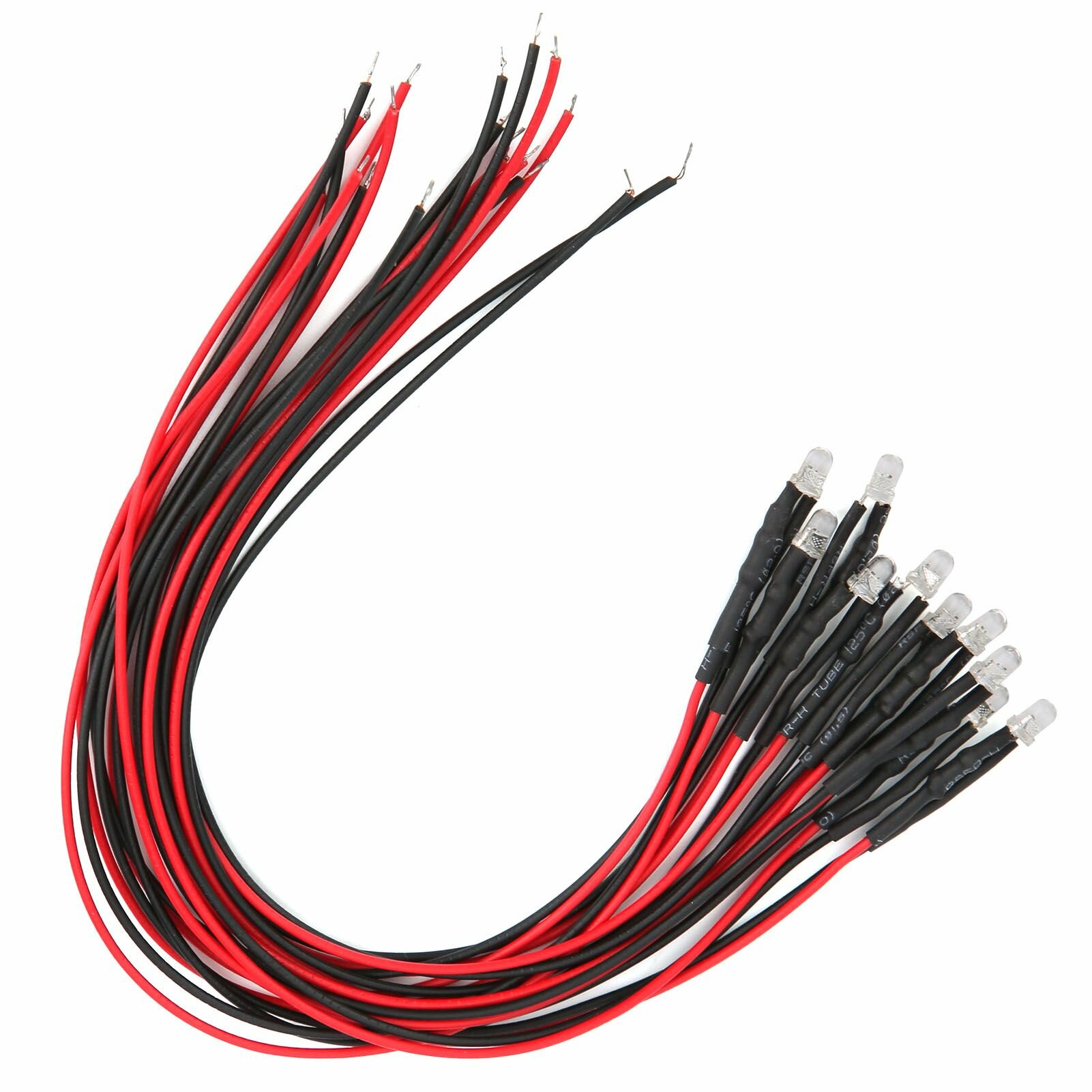 Светодиоды 12V мигающие красные 50шт