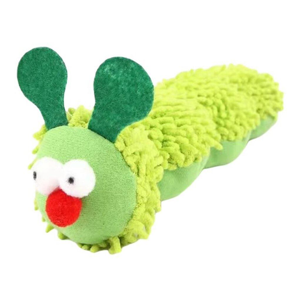 Игрушка Для Моделирования Охоты В Форме Червяка Moving Teaser Motion Lovely Worm Cats s Toy для Стимуляции Игрового процесса