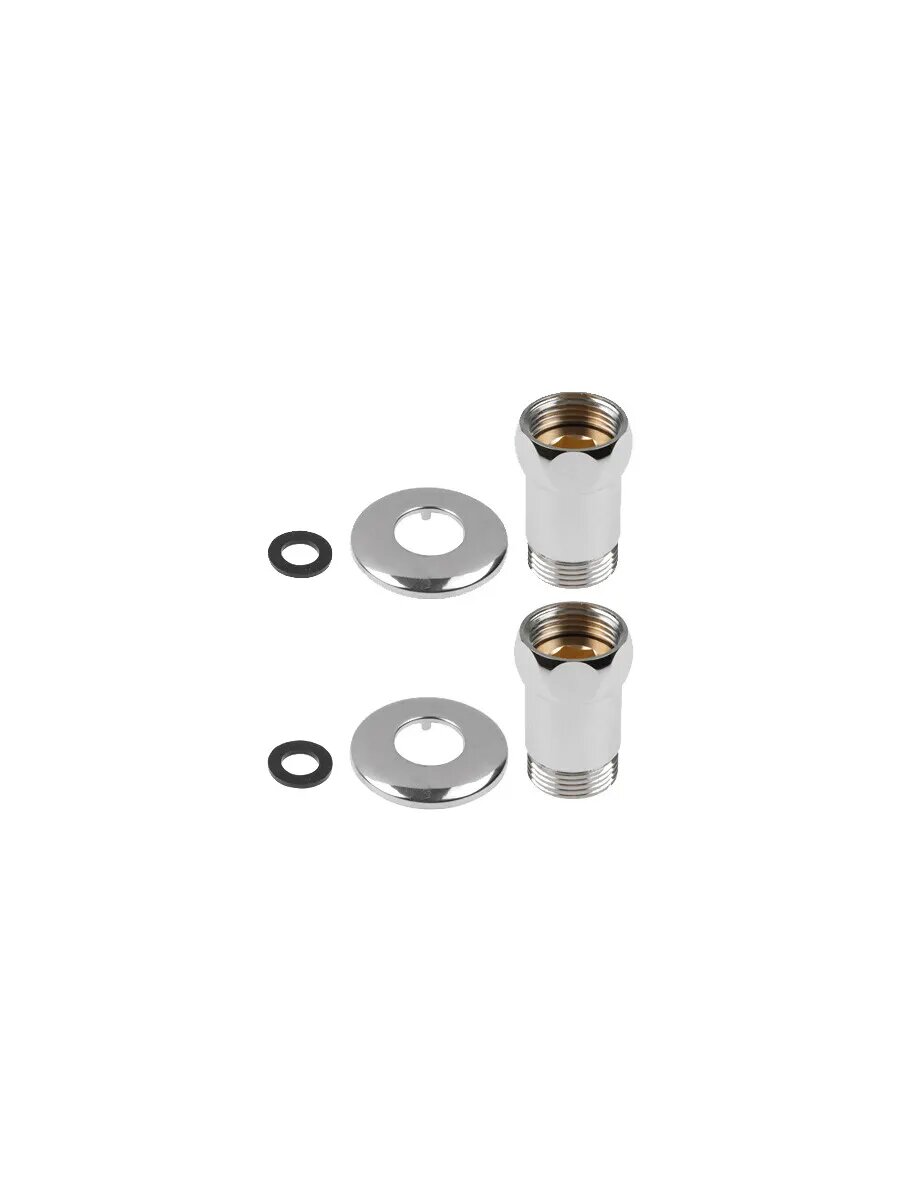 Американка прямая 1"х1/2" с внутренней-наружной резьбой AV ENGINEERING 2 штуки (AVE156003-1)