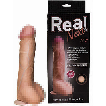 Биоклон Real Next №31, телесный Фаллоимитатор на присоске
