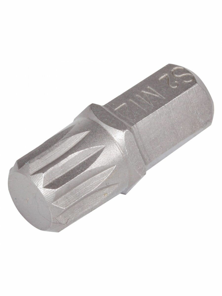 Бита SPLINE M12, 3/8", 30мм, шлицевая бита для инструмента и автосервиса, набор бит для профессионального использования AIRLINE AT-B-42