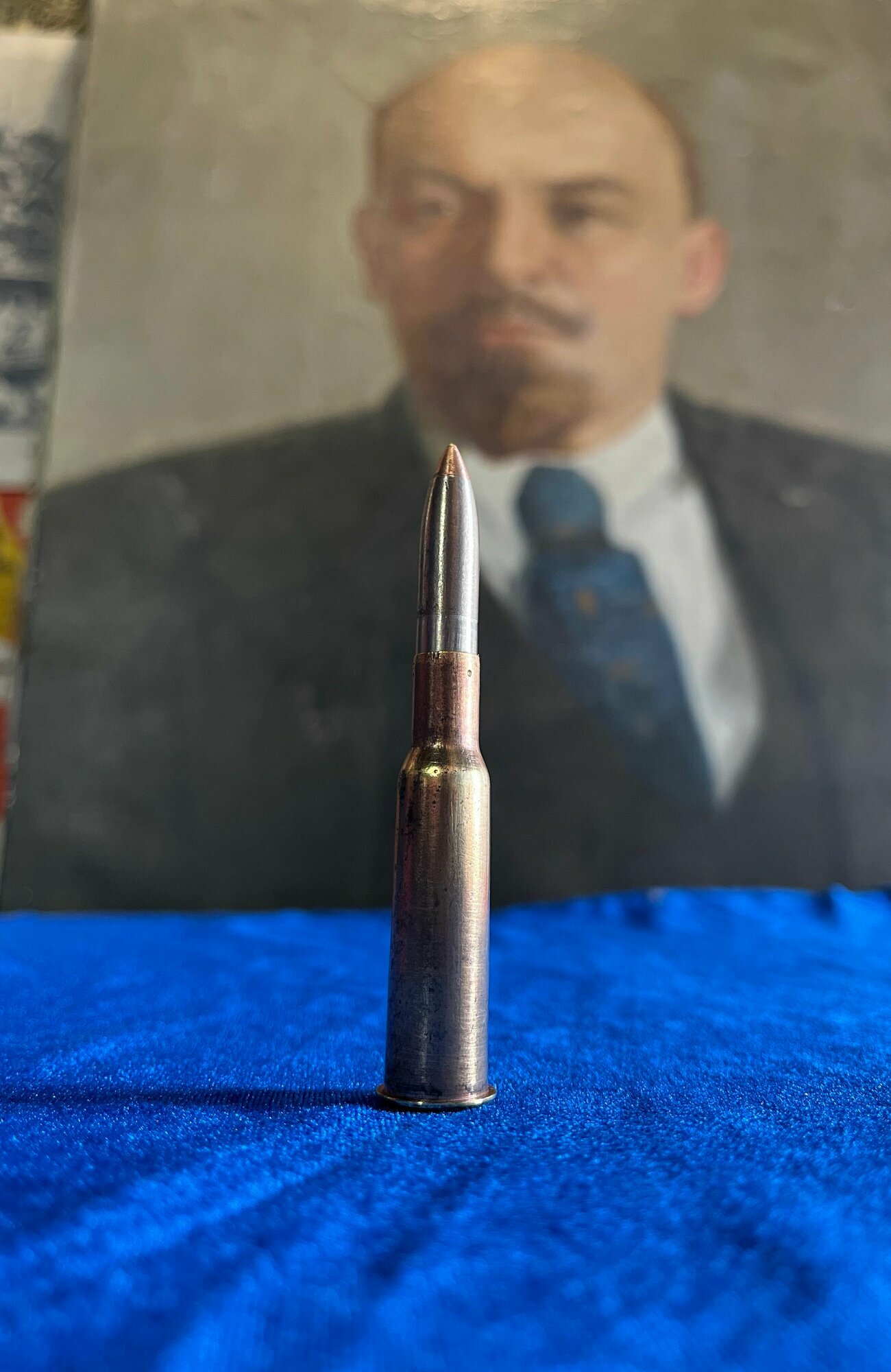 Макет патрона Мосина с пулей Кутового