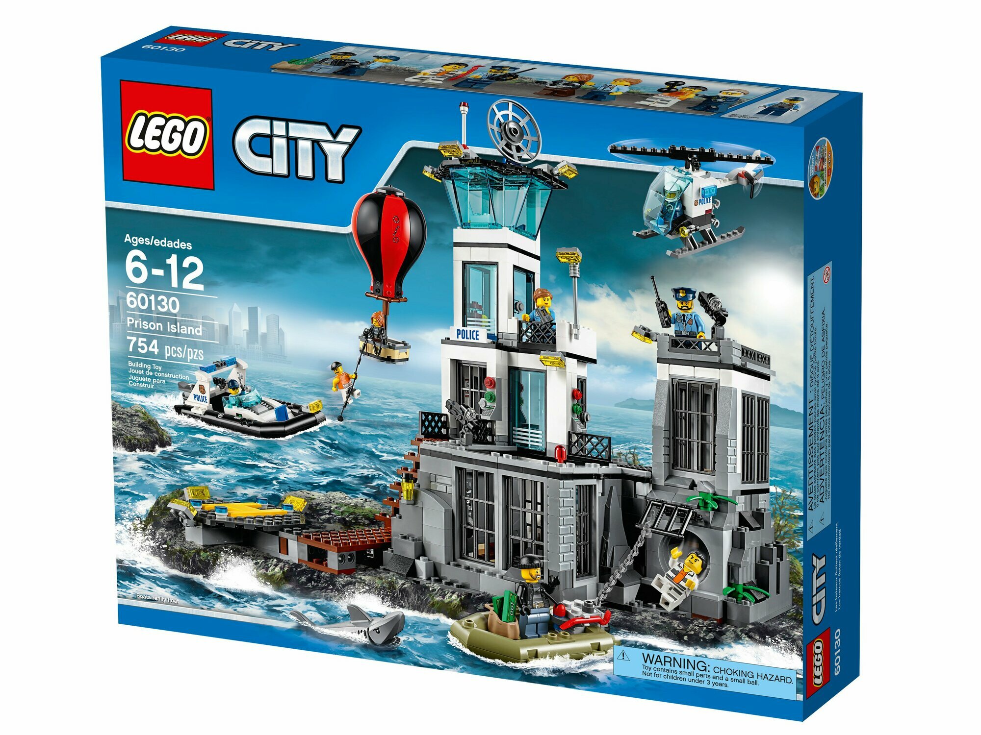 Конструктор LEGO City 60130 Остров-тюрьма (Prison Island) 2016 год