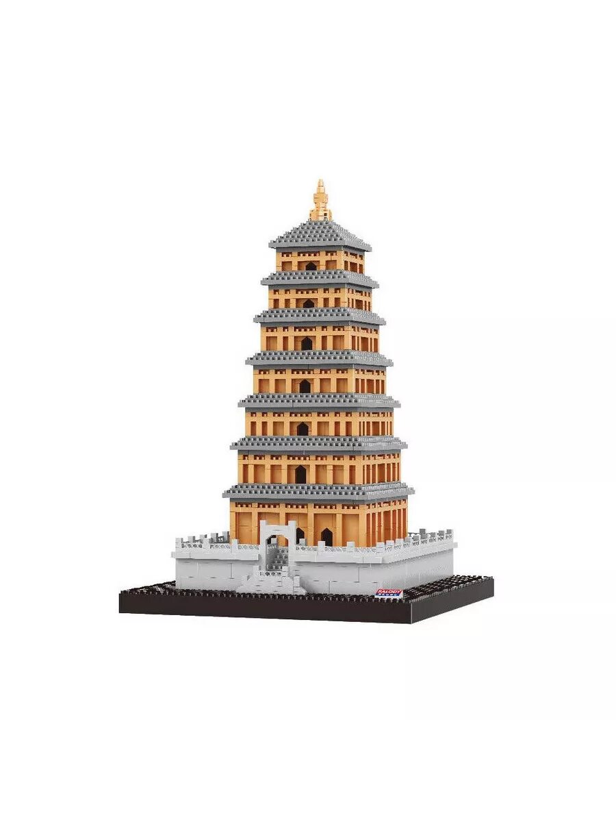 Конструктор 3D Большая Пагода BA16161, 2191 деталь, от 6 лет