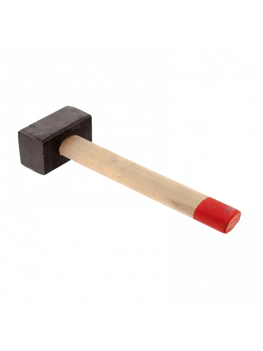 Кувалда, 4000 г, кованая головка, деревянна, СИБРТЕХ, 10957