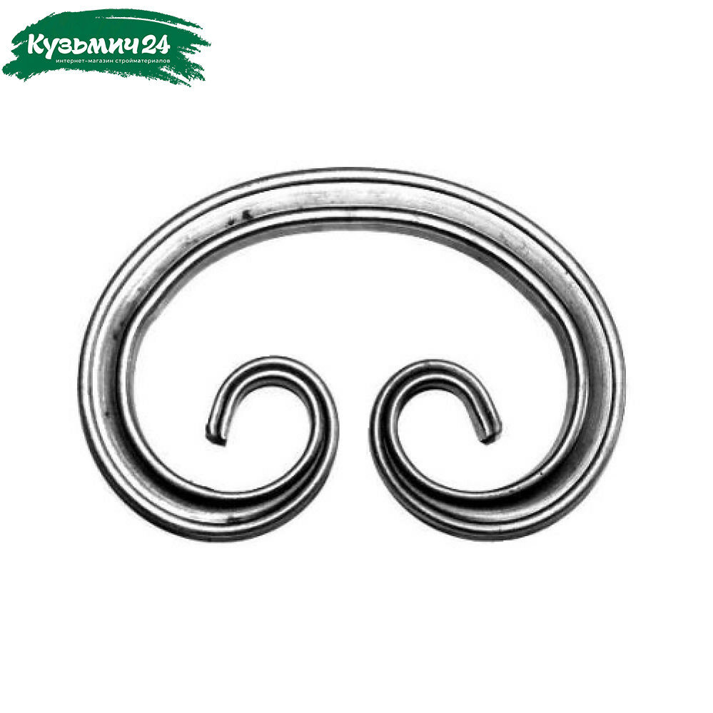 Вензель 15402, 155х123 мм, сечение 15х15 мм, 2 шт