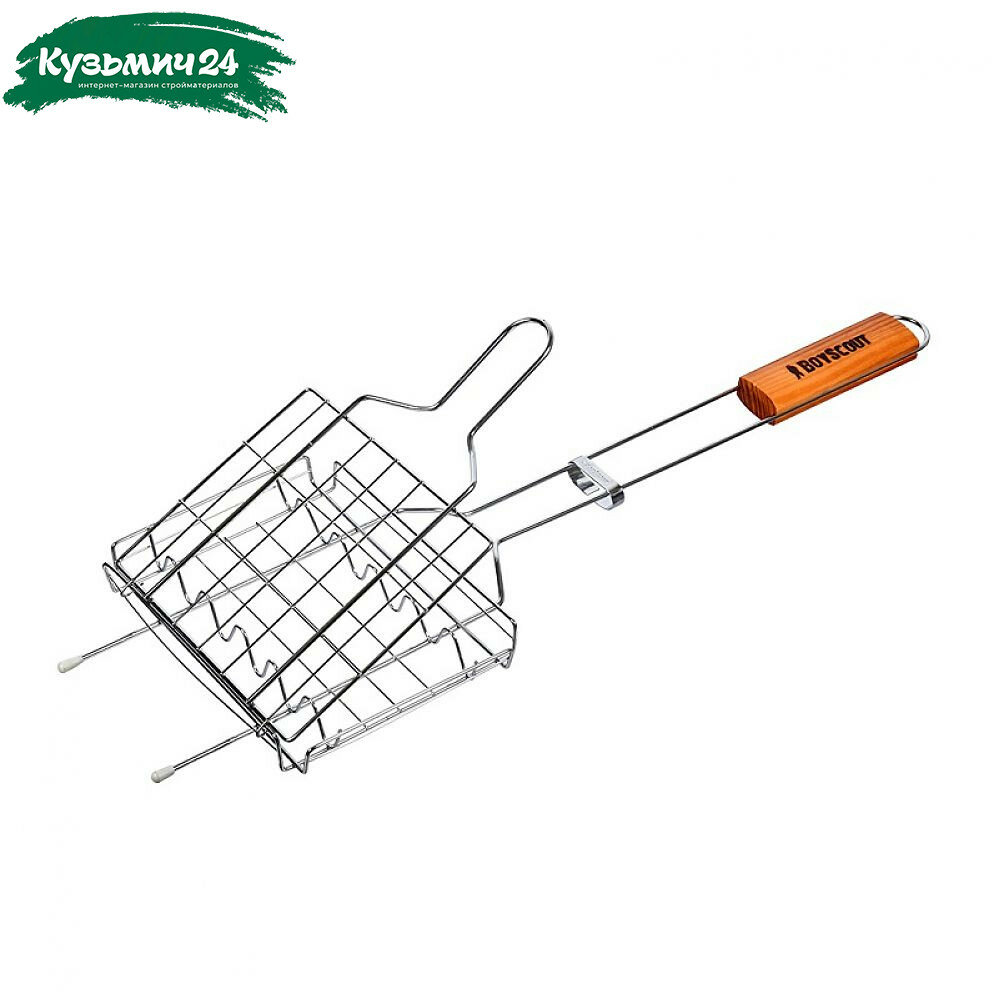 Решетка-гриль для сосисок Boyscout 55x21x16x2.5 см