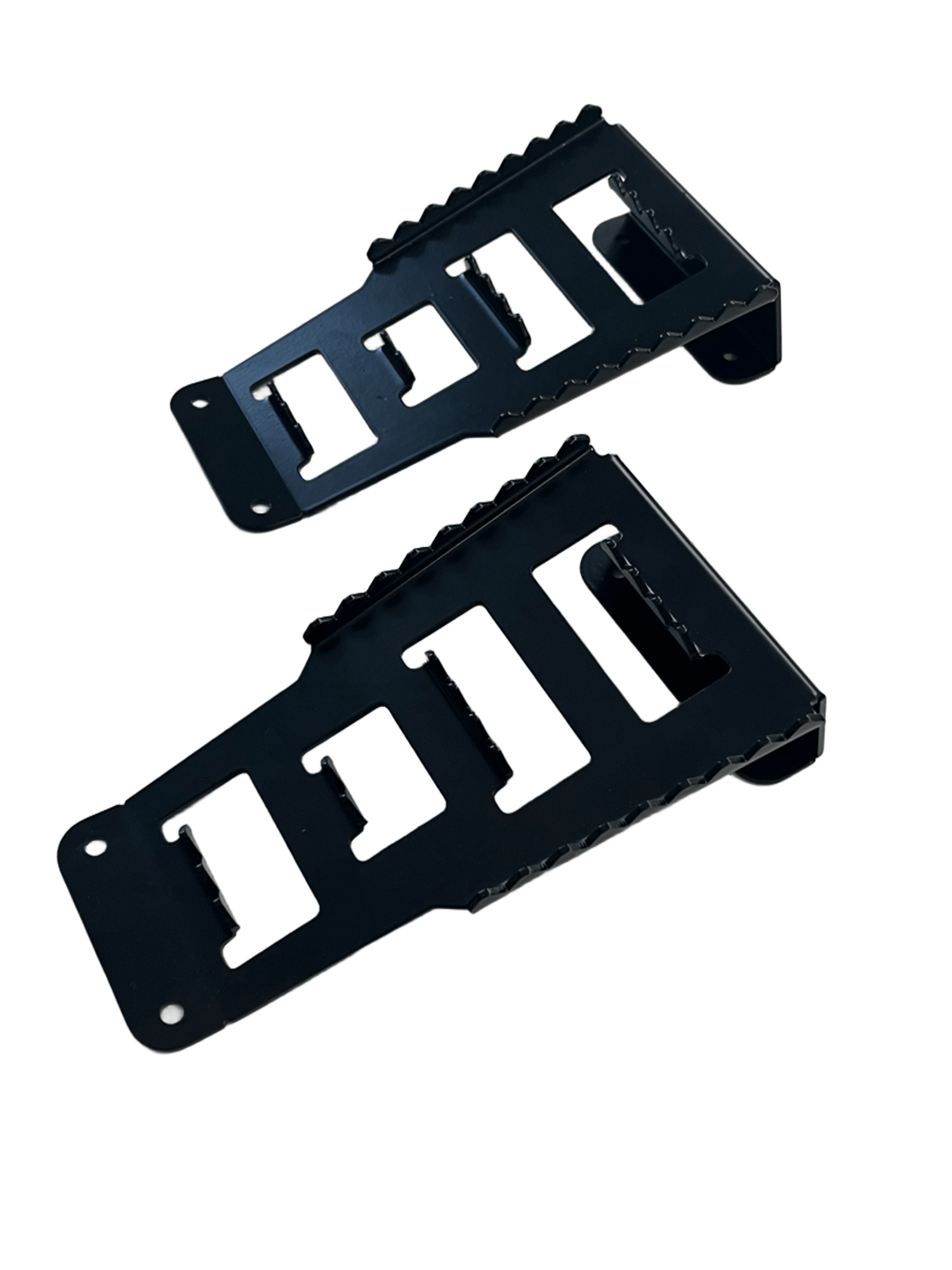 Подножка пассажира для снегохода "Тайга". Комплект 2 шт. Металл. Цвет черный