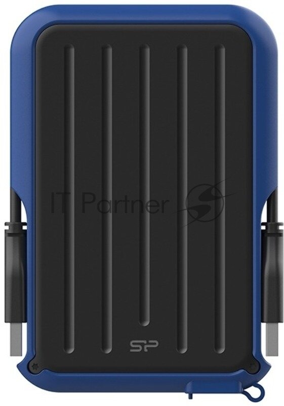 Внешний жесткий диск 2TB Silicon Power Armor A66, 2.5", USB 3.2, Синий
