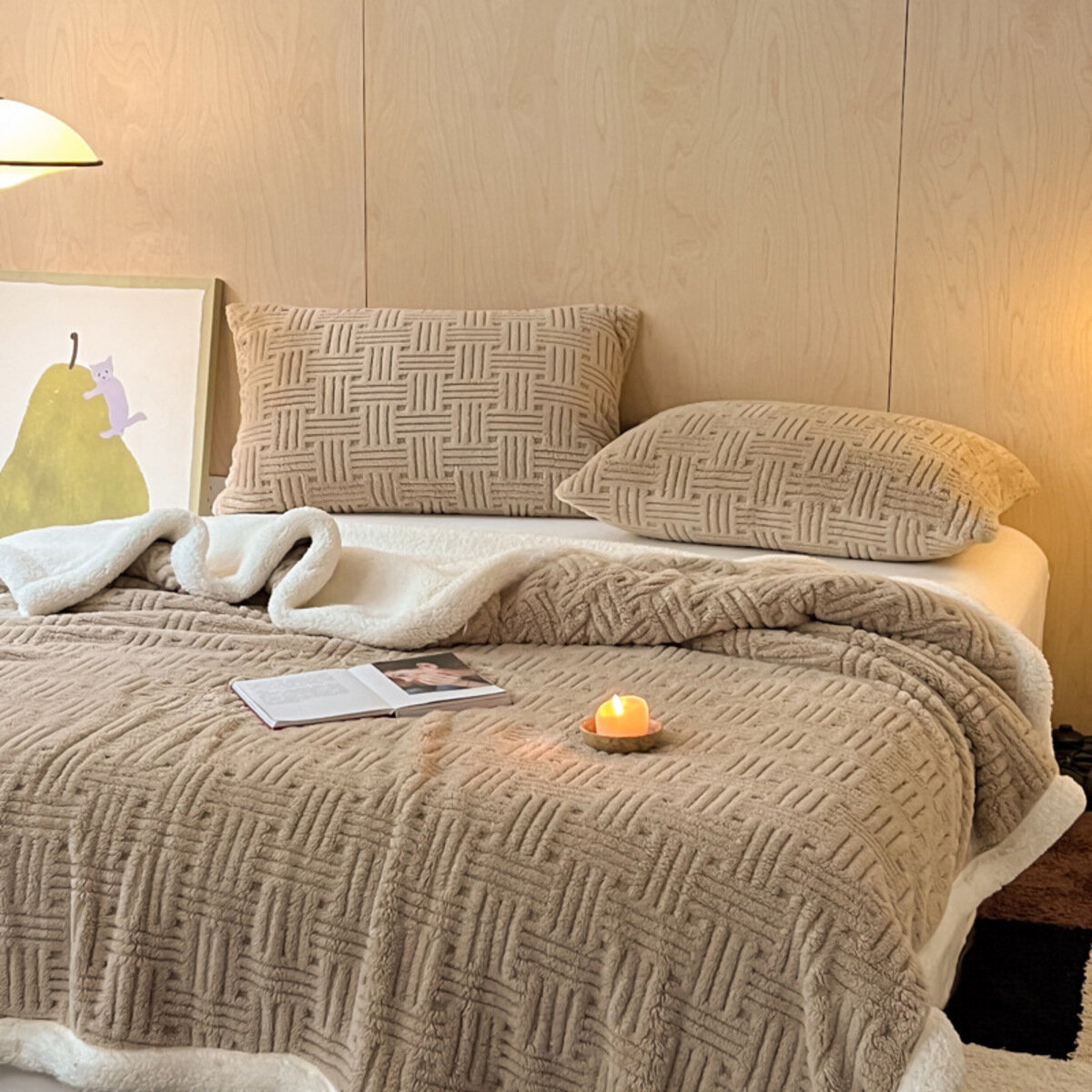 Одеяло "Blanket Sofa Blanket", двухслойное, зимнее, 180x200 см